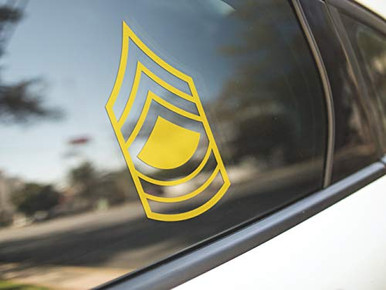 US arm Specialist Enlisted Rank Insignia Military Veteran Vinyl Decal ...