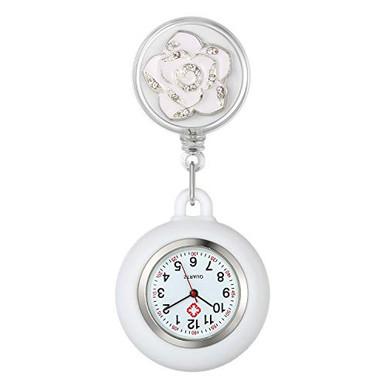 Retractable Nurse Watch with Second Hand for Women Clip on Lapel ...