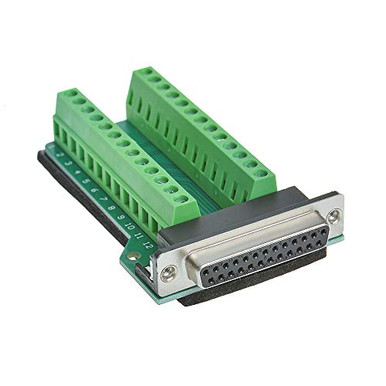 Anmbest 1PCS DB25 Solderless RS232 D-SUB Serial to 25-pin Port Terminal ...