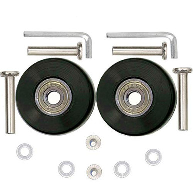 ORO 1 Pair Luggage Wheels Replacement 50mm Case Wheels with 8mm0_31 ...
