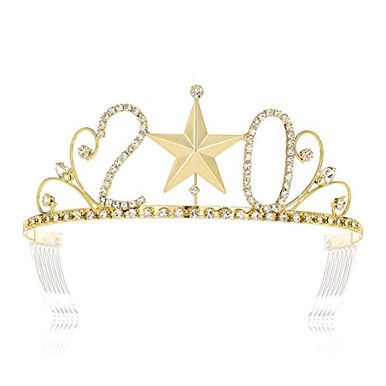 STONEJYA 20th Birthday Girls Crowns Tiaras Princess Girls 20th Birthday ...