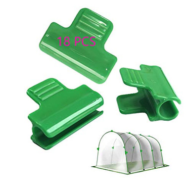 HHTHH Row Cover Netting Tunnel Hoop Clips Greenhouse Clamps Clips Shed ...