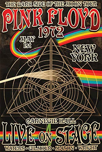 Pink Floyd Carnegie Hall Concert Poster 11 by 17 inches Vintage Music ...