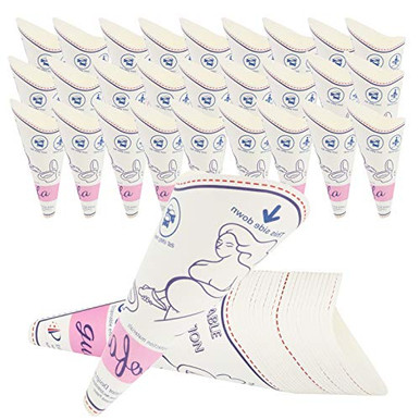 guofa Upgrade Female Urinals Disposable - 50 Pack Stand-up Female ...