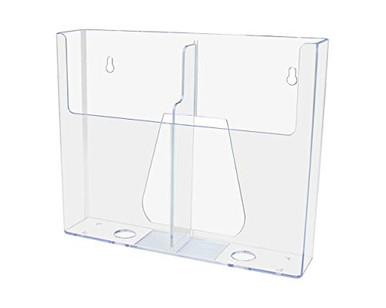 Marketing Holders 9W x 8H Brochure Holder Display Pamphlet Organizer ...