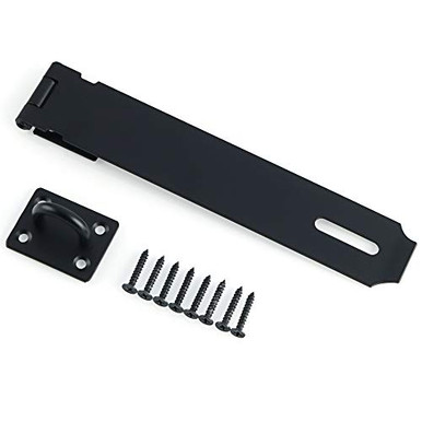 Alise MS9B-8C 8-Inch Padlock Hasp Door Clasp Gate Lock LatchSUS 304 ...