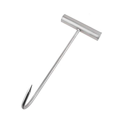 Hemoton Meat Hooks for Butchering Stainless Steel T Shaped Boning Hooks ...
