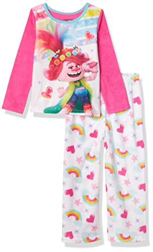 DreamWorks Trolls Girls 2-Piece Pajama Set Poppy World Tour 2T ...