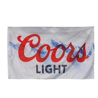 Coors Light Flag Cool Beer Flags Funny Banner for College Dorm Room ...