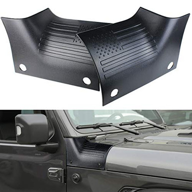 New Black Cowl Body Armor Cowling Cover for 2018 2019 2020 Wrangler JL ...