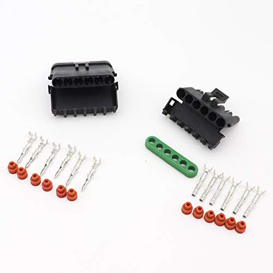 10 Set 6P Feamle and Male Weather Pack Weatherpack auto Waterproof ...