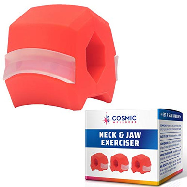 Jawline Exerciser Red Ball For Men And Women - Jawline Exercise Face ...