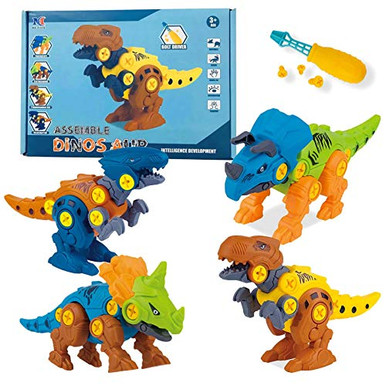 XXIA Dinosaur Take Apart Stem Toys for Boys and Girls Age 3 - 12 Years ...
