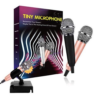 Mini Microphone2PCS Tiny Microphone Karaoke MicrophonePet Sniffing ...