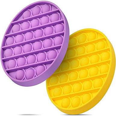 Pop Its Fidget Toy Push Pop Pop Bubble Sensory Fidget Toy 2 Pieces ...