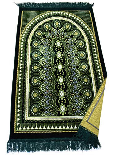 Muslim Prayer Rug - Islamic Janamaz Sajadah Namaz Sajjadah Turkish ...
