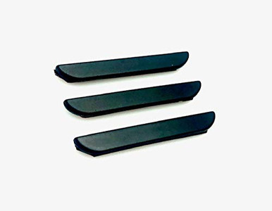 MATTE BLACK MODEL 3 Emblem Lines Badge for Tesla Trunk Fender E Bars ...