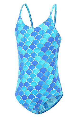 Girls Mermaid Swimsuits One Piece Bathing Suits Summer Swimsuit Size 76 ...