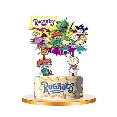 PARTY CO 5PC Rugrats Cake Toppers Decoration Theme Birthday A2 ...