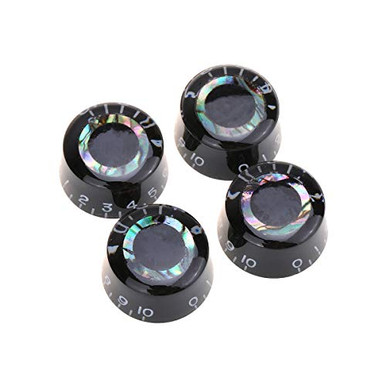 Musiclily Pro B-Stock Inch Size Guitar Speed Knobs Abalone Circle Top ...