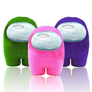 3 Pcs Among Us Plush Toy 3_9inch Cute Plushie Toys Soft Plushies Merch ...