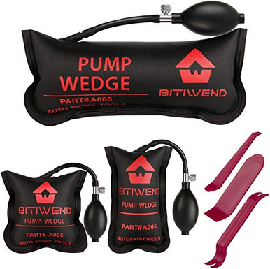 BITIWEND Air Shim Air Wedge Bag Pump Professional Leveling Kit and ...