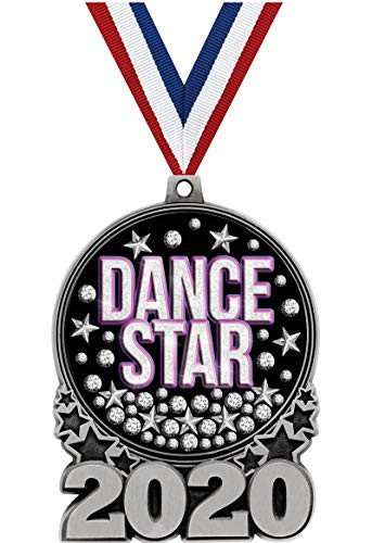 Crown Awards Dance Star Black Medals - 3 Silver Double Action 2020 ...