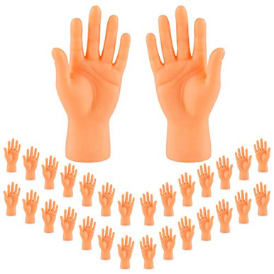 Hands Finger Puppets Set of 30 Tiny Hands Left and Right Hands for ...