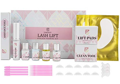 TUBeauty All in 1 Premium Lash Lift Full Kit Complete Eyelash Perm Kit ...