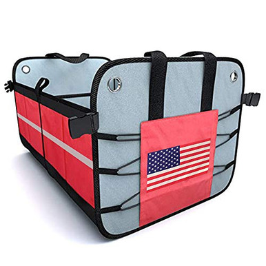 USA ProMart Premium Compartment Cargo Trunk Organizer and Storage for ...