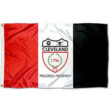 Sports Flags Pennants Company City of Cleveland Flag 3x5 Foot Banner ...