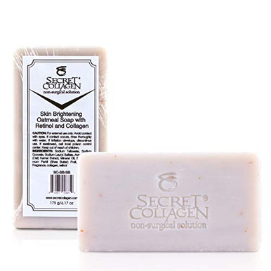Secret Collagen Purifying Oatmeal Soap - Body and Facial Cleansing ...