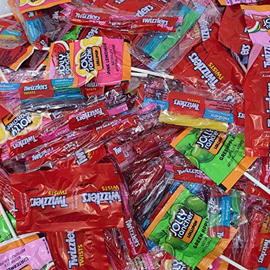 Assorted Bulk Candy Party Mix Includes Individually Wrapped Twizzlers ...