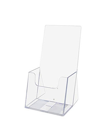 Marketing Holders 4inchW Capacity Tri Fold Pamphlet Maps Menu Organizer ...