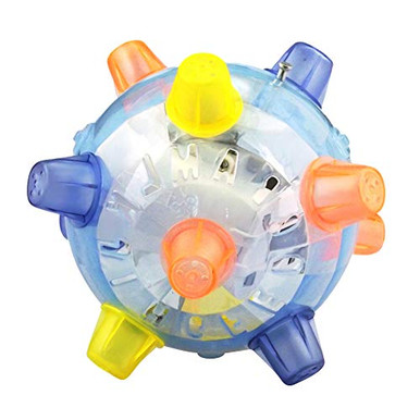ISAKEN Baby Music Shake Dancing Ball Toy Flash Jumping Activation Ball ...
