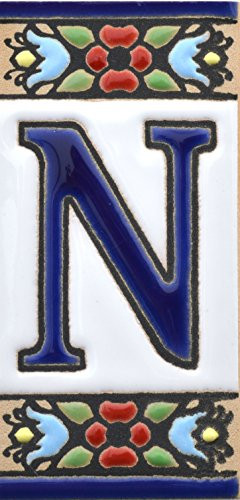 House letters 3 inch. Handpainted house letter tiles for signs ...