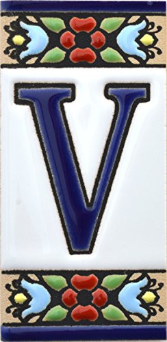 House letters 3 inch. Handpainted house letter tiles for signs ...