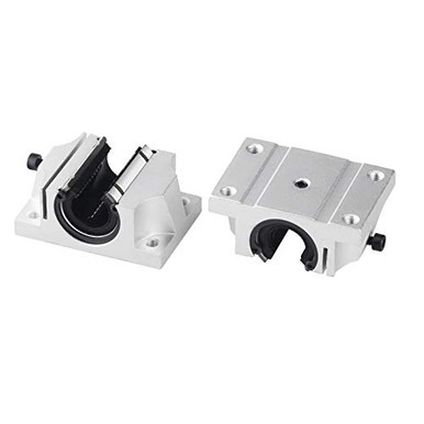 2 Pcs TBR16UU Linear Ball Bearing Slide Support Block Units for TBR16 ...