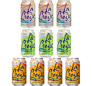 La Croix Apricot Peach-Pear Mango - Variety Pack 12oz Cans 10-Pack ...