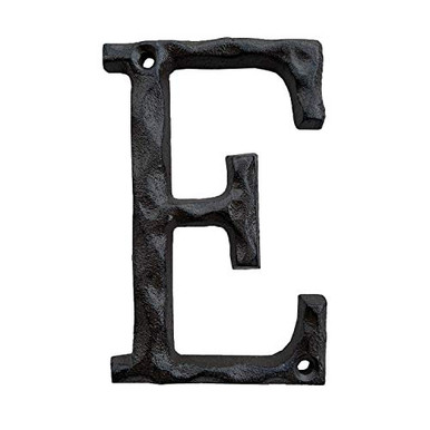 House Letter 5 Inch High Cast Iron Home Address Letter Perfect Matching ...