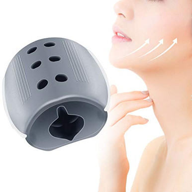 Jaw Exerciser Double Chin Reducer Well-Defined Jawline Face Slimmer ...