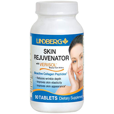Lindberg Skin Rejuvenator with Verisol 90 Tablets Bioactive Collagen ...