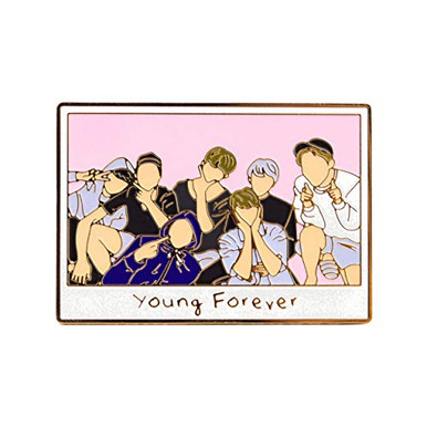 JetSetDesign Exclusive BTS Enamel pins Young Forever K-pop Enamel pin ...
