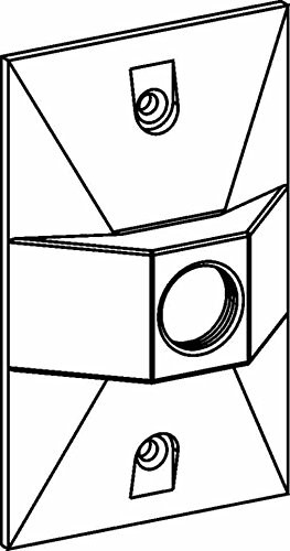 Orbit RE-1 Electric Box Cover Raised 1 Outlet w12inch Hole Size ...