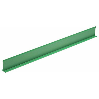 Produce Divider Green Plastic T Shape Shelf Divider - 30inchL x 3inchH ...