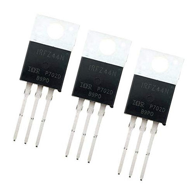 PoiLee IRFZ44N Mosfet IRFZ44 N-Channel MOSFET Transistor 3-Pin ...