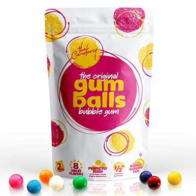Gumballs for Gumball Machine - 2lb Bag - 0.56 Inch Small Gumballs ...