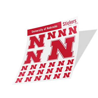 University of Nebraska NCAA Sticker Vinyl Decal Laptop Water Bottle Car ...