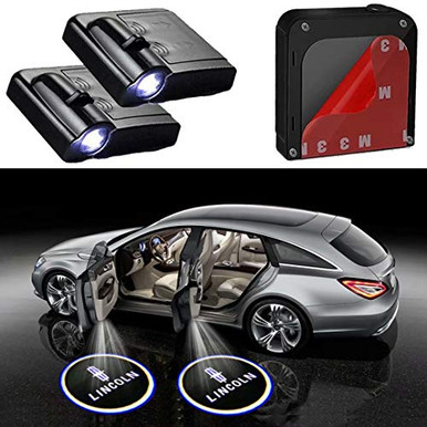 2Pcs Car Door Lights Logo Projector fit V WWireless Car Door Paste ...