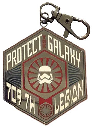 Disney Star Wars Galaxys Edge Lanyard Medal Keychain - First Order ...